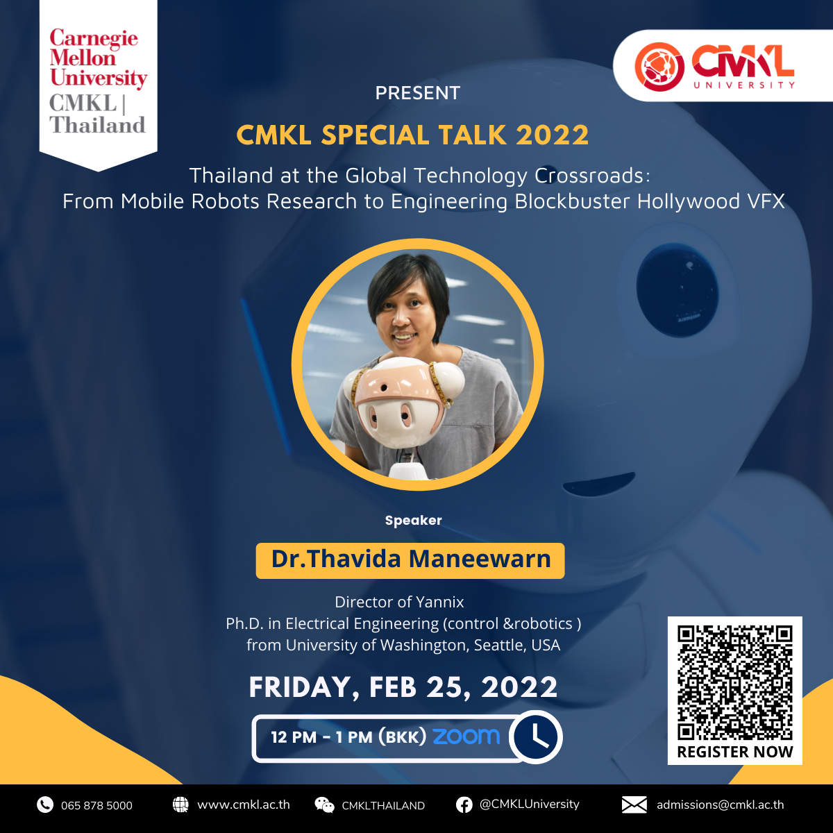 CMKL Special Talk 2022 Episode 3 : Thailand at the global technology crossroads: From Mobile ...